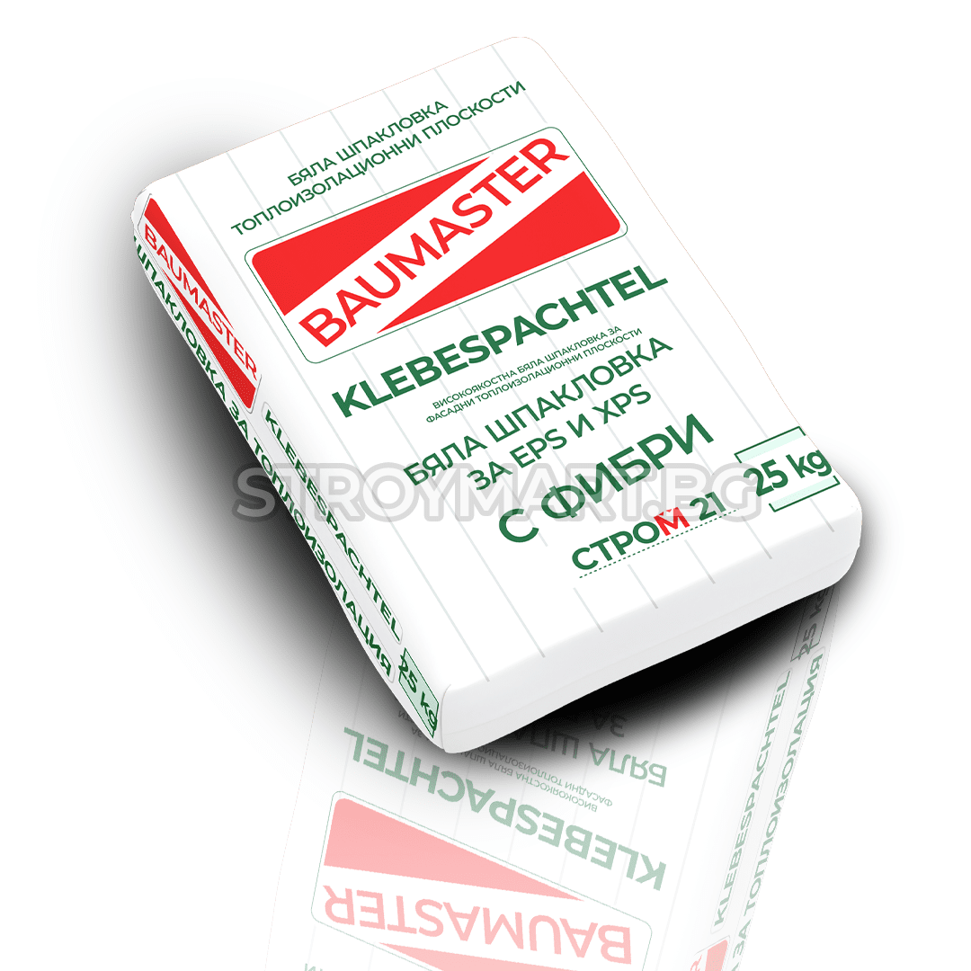 Бяла циментова шпакловка BIANCO BAUMASTER 25kg | StroyMart.BG | Твоята Строителна Борса