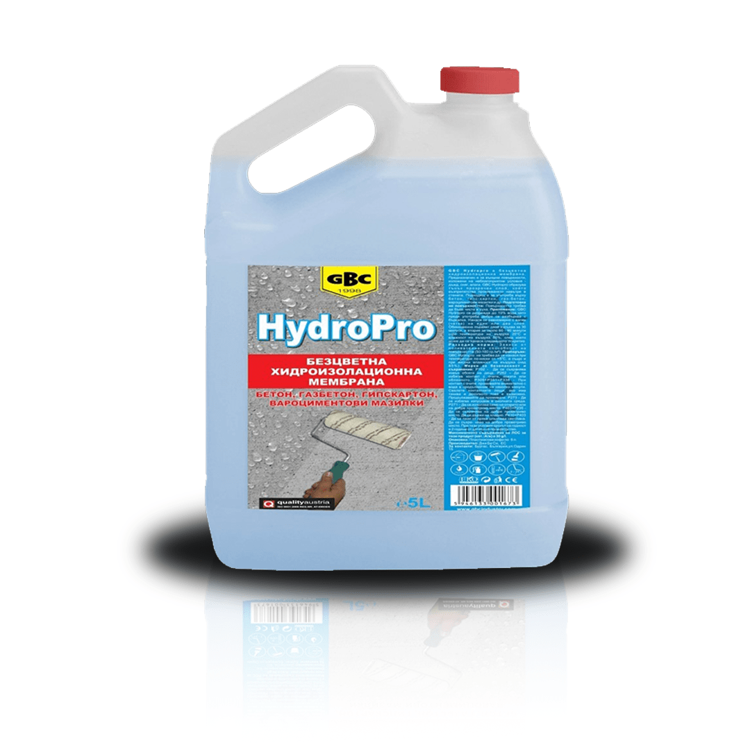 Безцветна хидроизолационна мембрана GBC Hidropro | StroyMart.BG | Твоята Строителна Борса