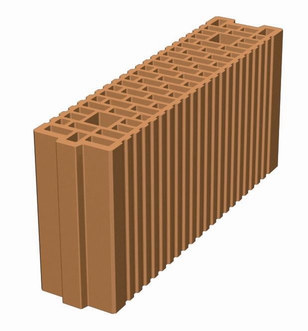 Тухла Wienerberger Porotherm 12 – 500/120/238 мм | StroyMart.BG ...