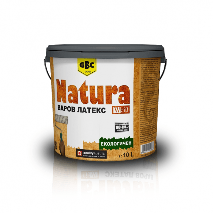 Варов латекс GBC Natura Weiss, бял | StroyMart.BG | Твоята Строителна Борса