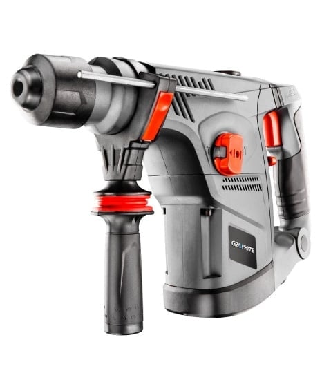 Къртач 230V GRAPHITE, SDS+, 900W в куфар | StroyMart.BG | Твоята Строителна Борса