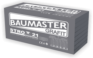 Стиропор Графит 15-18кг. BAUMASTER | StroyMart.BG | Твоята Строителна Борса