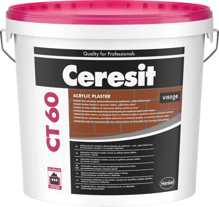 Декоративна акрилна мазилка CERESIT CT 60 VISAGE | StroyMart.BG | Твоята Строителна Борса