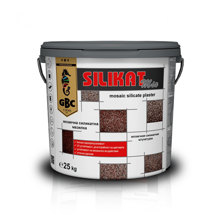 Силикатна мозаечна мазилка GBC Silikat Mix | StroyMart.BG | Твоята Строителна Борса